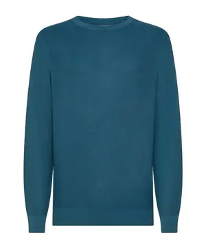 SUN 68 Piqu-weave Cotton Sweater