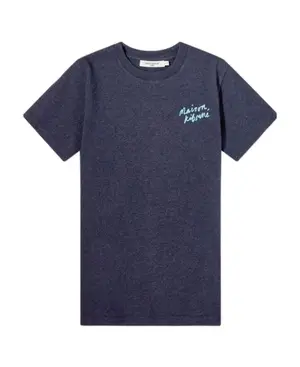 Maison Kitsuné Mini Handwriting Logo T-shirt