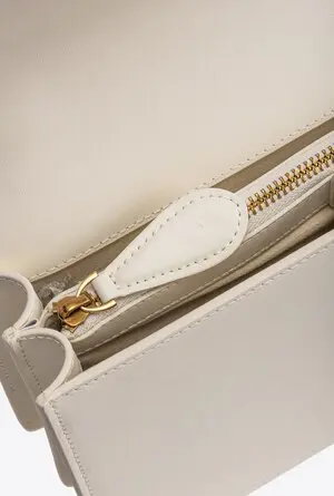 Pinko Love One Classic Shoulder Bag With Logo Plaque