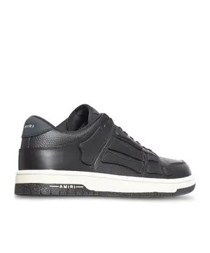 Amiri Low-top Paneled Lace-up Sneakers - Black