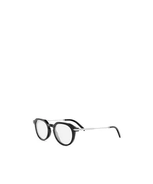 Dior Round Frame Glasses - Black