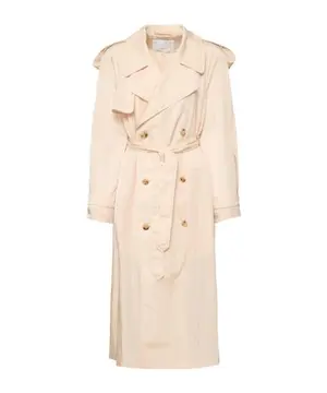 Wardrobe.NYC Long Sleeve Belted Windbreaker