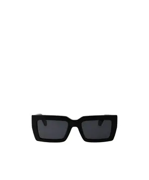 FERRAGAMO Rectangular Frame Sunglasses - Black