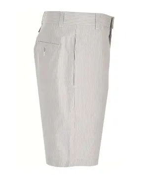 Thom Browne Striped Tailored Shorts - Medium Gray