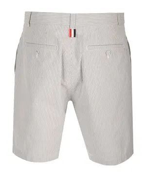 Thom Browne Striped Tailored Shorts - Medium Gray