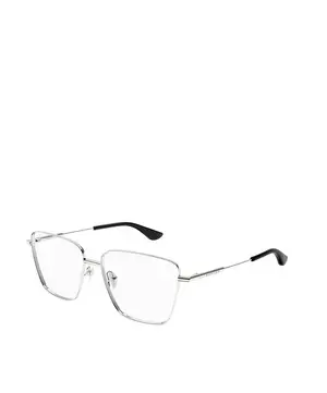 Alexander McQueen Square Frame Eyewear - Gray