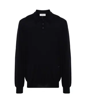 Lanvin Button Down Polos For Men