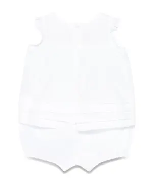 IL GUFO Linen Shorts Set - White
