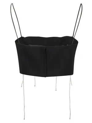 Giuseppe Di Morabito Tassel Detail Cropped Vest