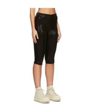 We11Done Sequin Embellished Cycling Shorts