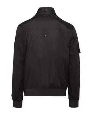 Moose Knuckles Courville Zip-up Bomber Jacket - Black
