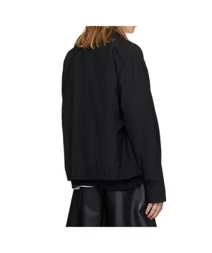 Sacai Zip Up Blouson - Black