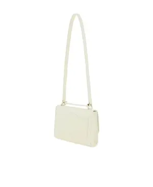 Valentino Garavani Vlogo Plaque Foldover Top Shoulder Bag