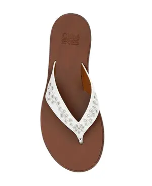 Chloé X Eres Flat Thong Slippers