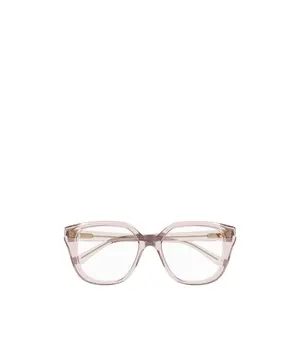 Chloé Eyewear Square Frame Glasses - Pink