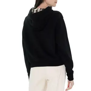 Burberry Hooded Sweater - Black