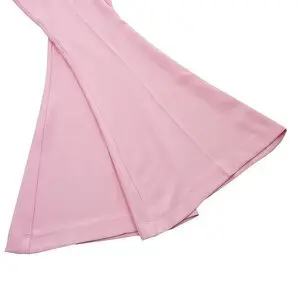HEBE STUDIO Flare Trousers With Belt Loops