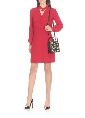 Moschino Eyelet Shoulder Bag