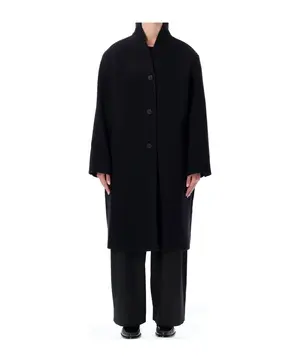 Studio Nicholson Morro Tailored Coat - Black