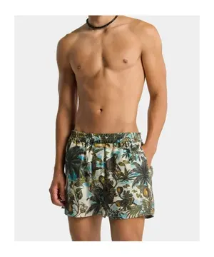 Dsquared2 Monkey Printed Pull-on Shorts - Fantasy