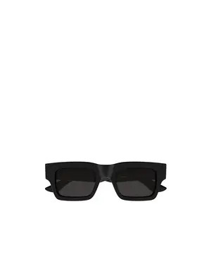 Alexander McQueen Square Frame Sunglasses - Black