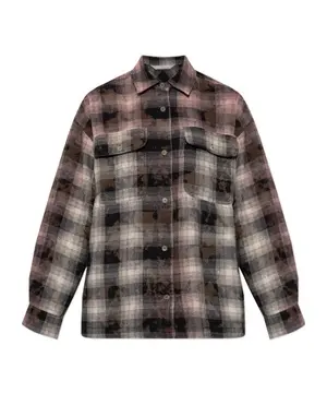 Palm Angels Checked Pattern Shirt - Multicolor