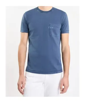 FAY Classic Fit T-shirt - Blue