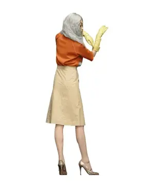 MAISON MARGIELA Cotton A-line Skirt
