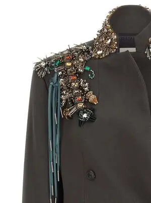 Dries Van Noten Embellished Blazer