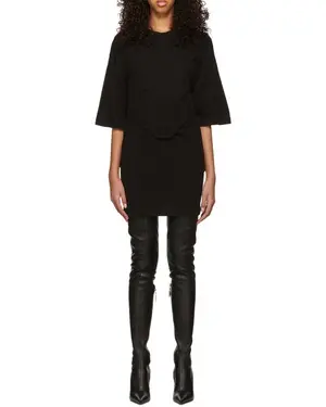 DION LEE Corset Detail Tunic Top