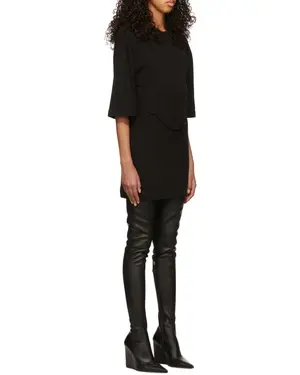 DION LEE Corset Detail Tunic Top