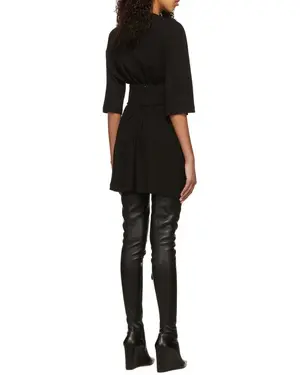 DION LEE Corset Detail Tunic Top