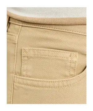 FAY Logo Patch 5-pocket Trousers - Beige