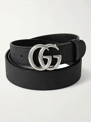Gucci Gg Marmont Belt - Black
