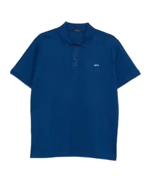 PAUL  SHARK Paul Shark Embroidered Polo Shirts