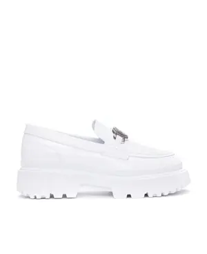 Hogan Logo-buckle Platform Loafers