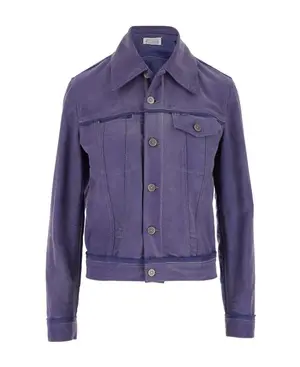 MAISON MARGIELA Oversized Collar Denim Jacket