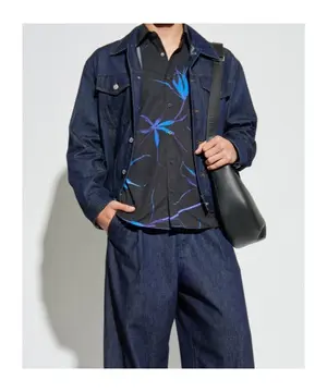 Dries Van Noten Lapel Long Sleeve Casual Jacket