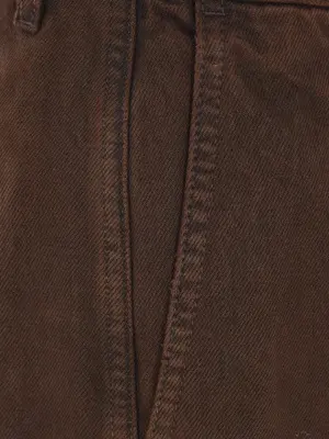 Dries Van Noten Buttoned Turn-up Hem Jeans