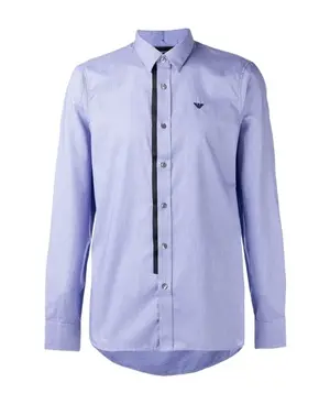 Emporio Armani Logo Long-sleeved Shirt