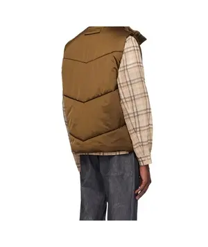 Hugo Boss Sleeveless Quilted Cotton Jacket