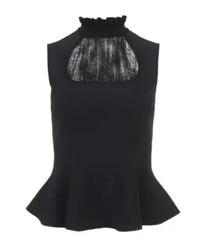 Alexander Mcqueen Paneled Tops For Women