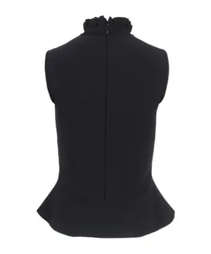 Alexander McQueen Sleeveless Lace Panel Top