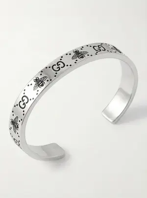 Gucci Bee Motif Cuff Bracelet