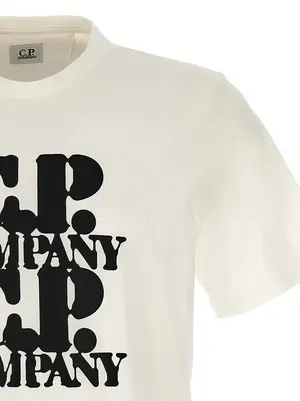 C.P. COMPANY Logo-print T-shirt