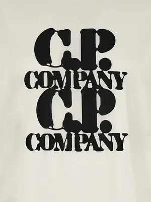 C.P. COMPANY Logo-print T-shirt