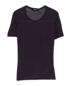 ANINE BING Sylvie Round-neck T-shirt - Black