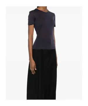 ANINE BING Sylvie Round-neck T-shirt - Black