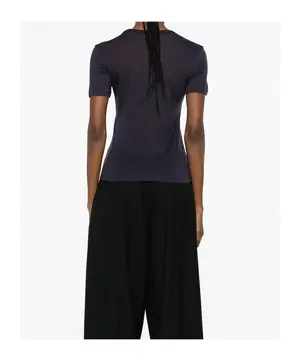 ANINE BING Sylvie Round-neck T-shirt - Black