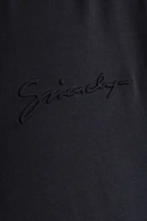 Givenchy Logo Embossed Crewneck T-shirt